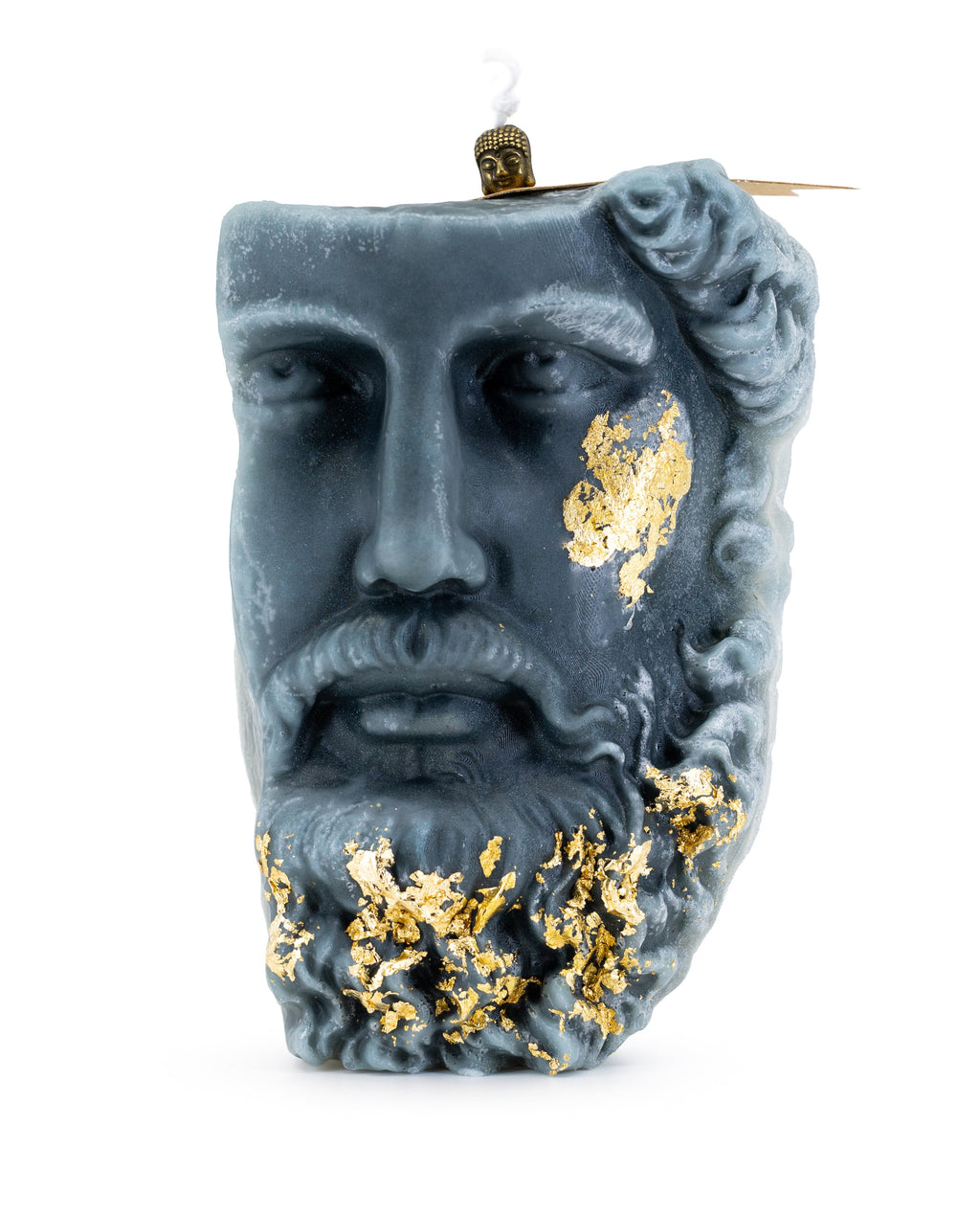 Zeus Scented Candle with Gold Leaf – Alma do Cacau